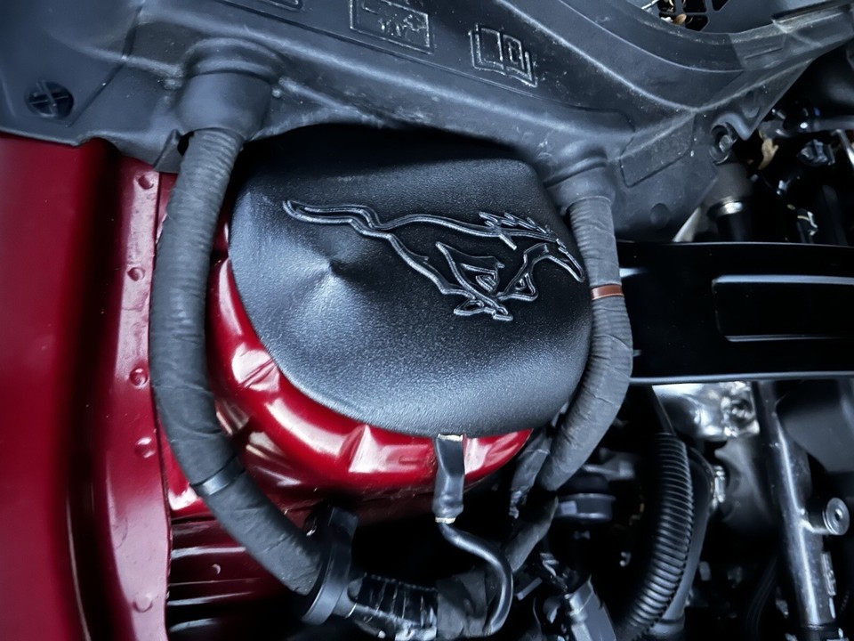 2015-2026 Mustang Custom Strut Tower Covers Caps (Pony Tribar) | eBay
