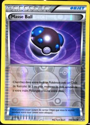 carte Pokémon 140/162 Masse Ball REVERSE XY08 - Impulsion Turbo NEUF FR ...