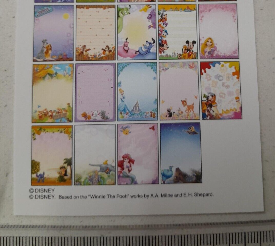 1 X NEW TOKYO DISNEYLAND SMALL NOTEPAD - very cute | eBay