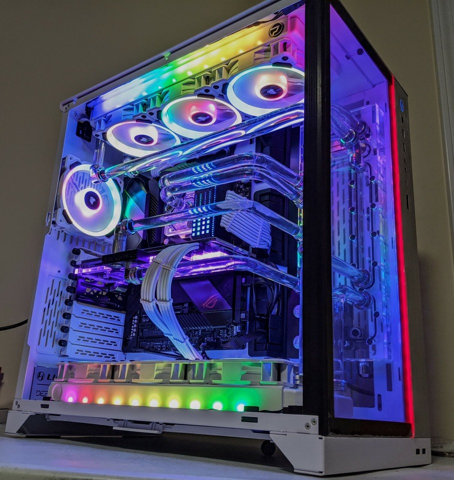 Custom Hardline Liquid Cooled Gaming PC - i9 11900k - RTX 3080 - 64GB ...