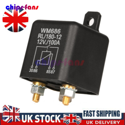12/24V 100/200A 4Pin Automotive Relay Normally Open Switch Relay For ...