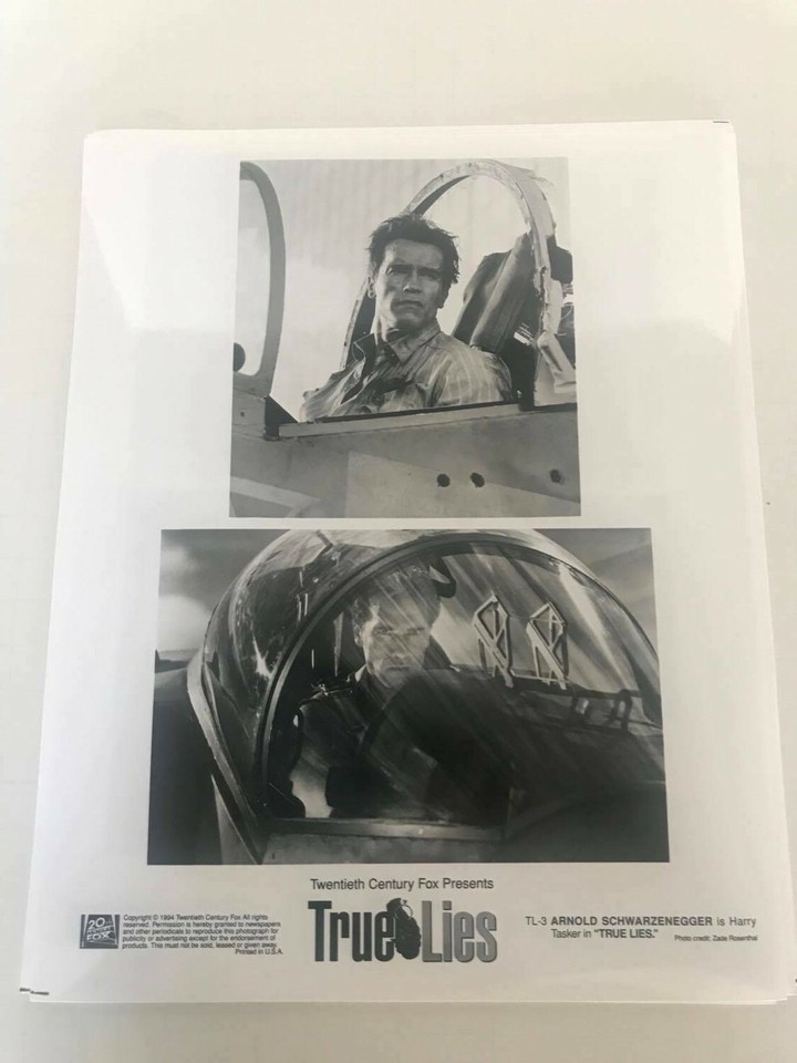 TRUE LIES - COMPLETE PRESS KIT WITH PHOTOS AND PRESS RELEASES | eBay