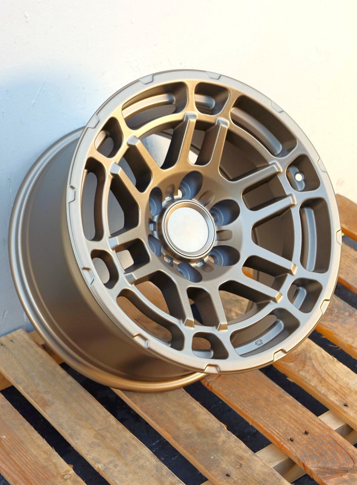 17" Bronze Off-Road Rims 17x9 +0 6x139.7 Fits Toyota Tacoma 4Runner ...