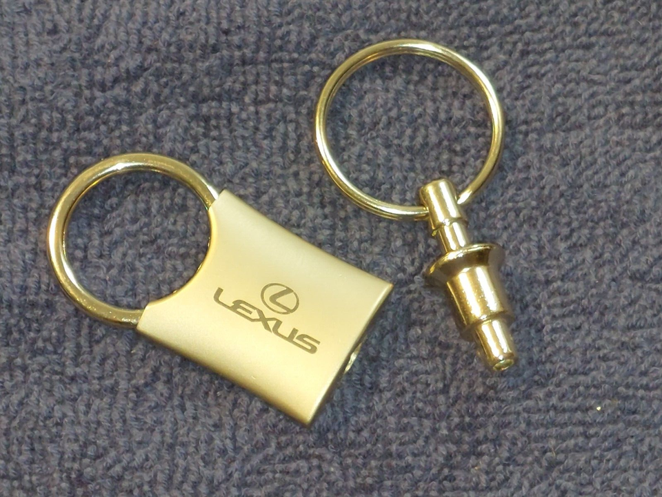 Vintage Lexus Pull A Part Valet Key Chain Keyring Scottsdale Chrome ...