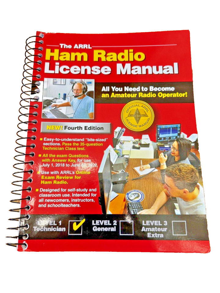 The ARRL Ham Radio License Manual Easy Amateur Technician Operators ...