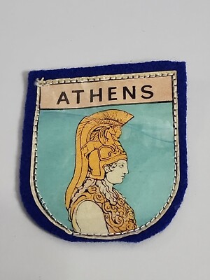 VINTAGE Athens Patch Cloth Vinyl Patch Badge | eBay
