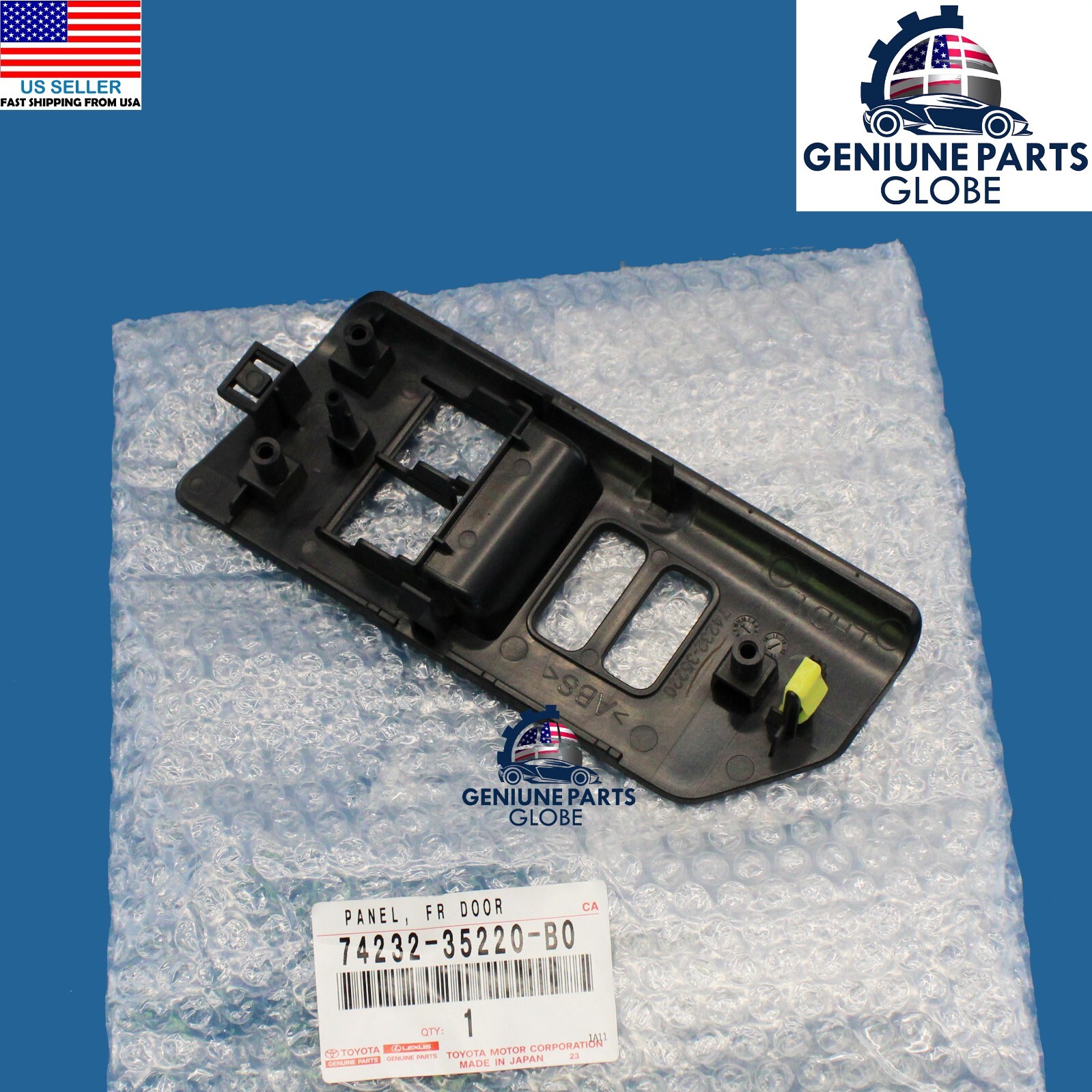 GENUINE TOYOTA 12-14 FJ CRUISER DRIVER DOOR WINDOW SWITCH BEZEL 74232 ...