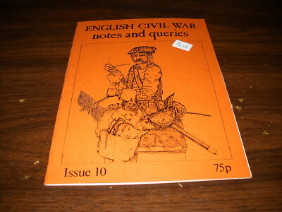 English Civil War Notes and Queries Issue 10 | eBay