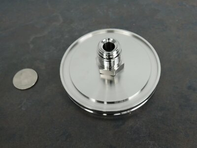 LF63 to 1/2" Male VCR Adapter Fitting, SS, Vacuum Technology Inc. (VTI ...