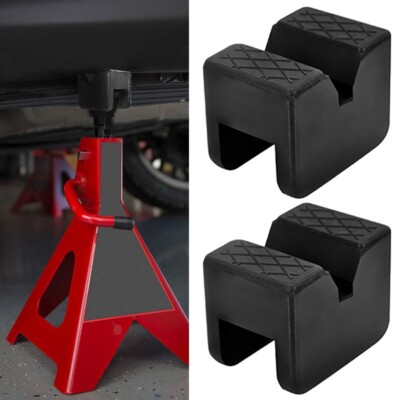 2PCS Jack Stand Adapter Pad For Skoda Octavia Superb Rapid Rubber ...