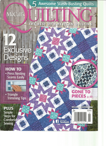 McCall's QUILTING MAGAZINE THE BEST OF AMERICAN QUILTING JANUARY ...