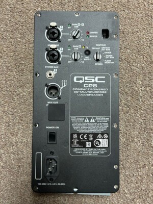 QSC CP8 1000 Watt Amp For Parts Or Repair (No Power Up Non Working) | eBay