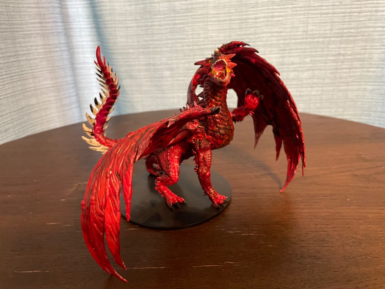 Pathfinder Battles painted Gargantuan Red Dragon Deep Cuts 634482731451 ...