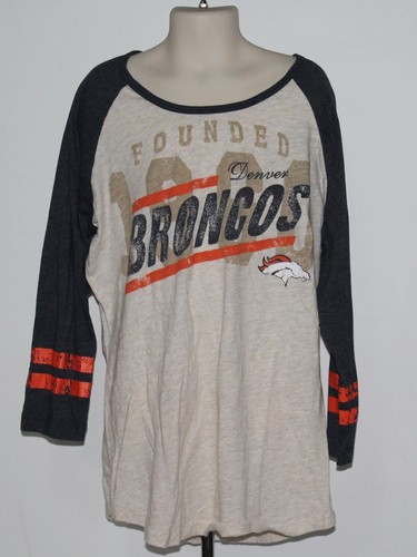 Denver Broncos Founded 1960 Victoria Secrets Pink Women's Sm Long ...