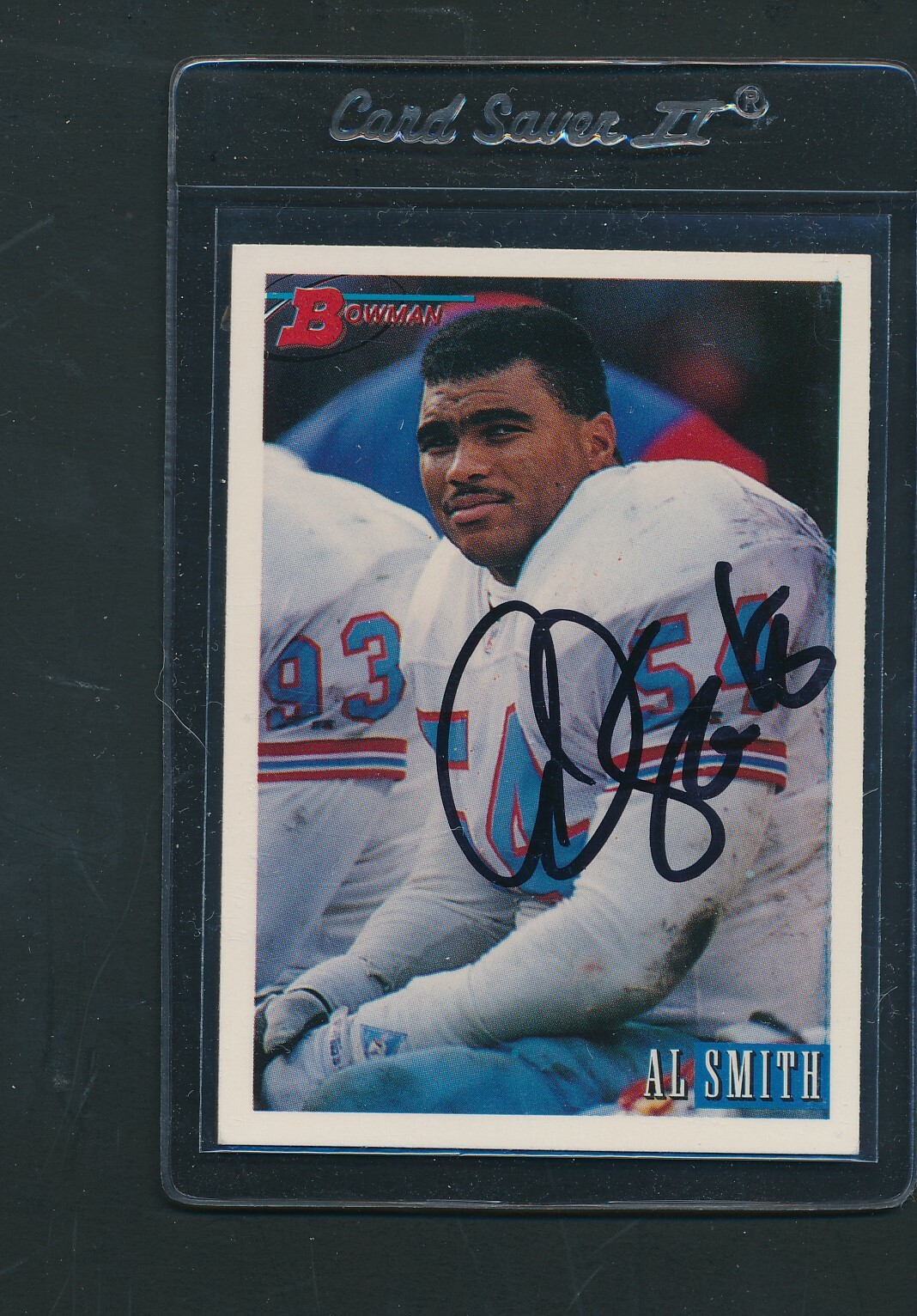 1993 Bowman #351 Al Smith Oilers Signed Auto *B9442 | eBay