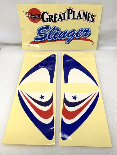 Great Planes Slinger ARF Stickers, Electrifly | eBay