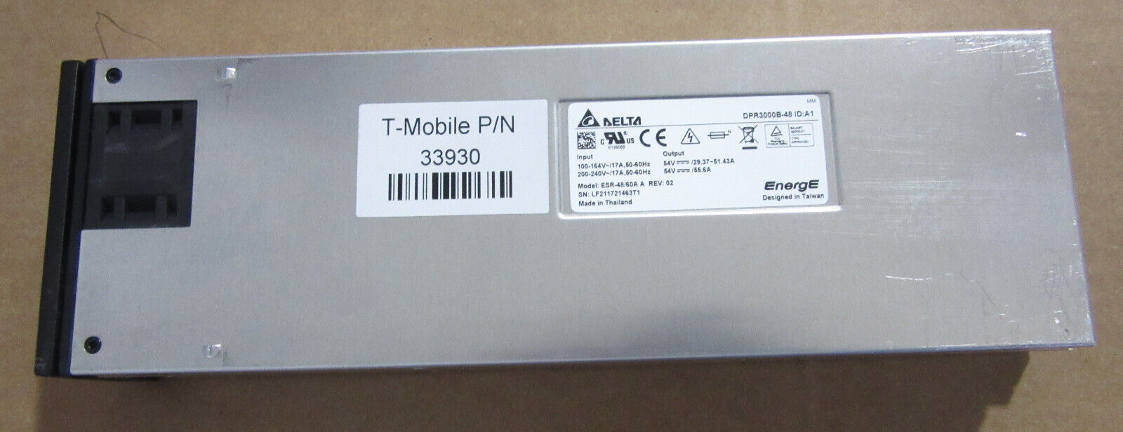 Delta DPR3000B-48 Rectifier Model ESR-48/60A New | eBay