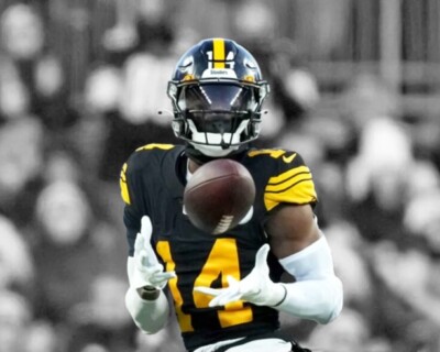 Pittsburgh Steelers GEORGE PICKENS Glossy 8x10 Photo Spotlight Poster ...