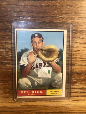 1961 Del Rice Los Angeles Angels Topps Baseball Card #448 | eBay