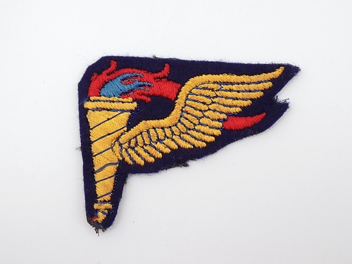 Original WWII US Army Airborne Pathfinder "Cut-Out" Sleeve Patch | eBay