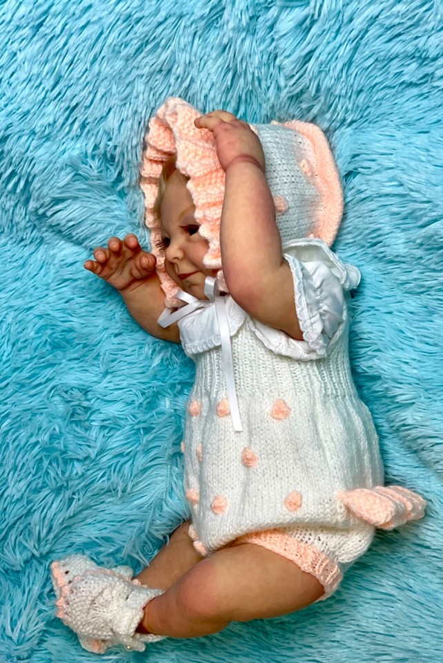 New 20” Luan baby girl Doll by Doris Moyers Hornbogen reborn artist Peg ...