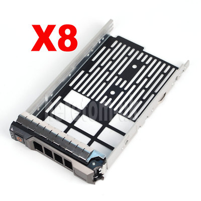 Lot of 8, 3.5″ KG1CH 0KG1CH Caddy Tray Hot Swap For Dell PowerEdge R530 ...