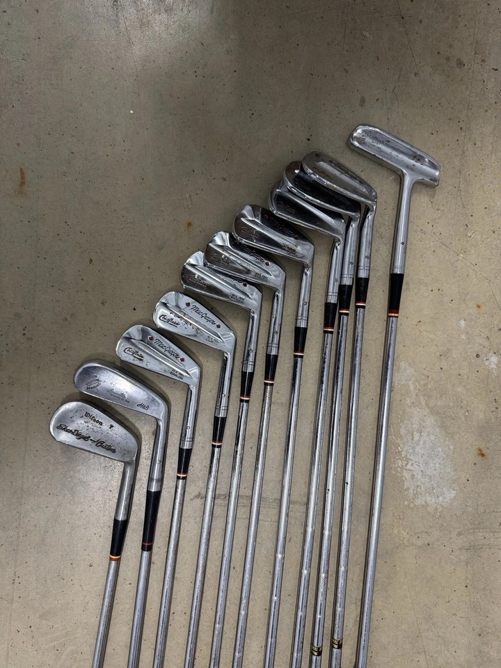 MacGregor Chieftain Vintage Golf Clubs Wood Drivers & Stainless Steel 2 ...
