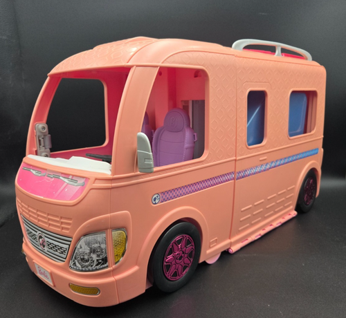 Barbie FBR34 Dream Camper - Pink - Pre-owned W/Many Extras - Must See ...