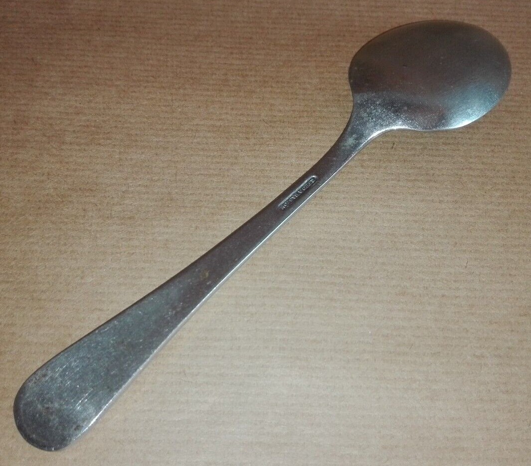 ORIGINAL WWII US NAVY SPOON FROM MESS HALL ON THE SHIP OR IN HARBOUR ...