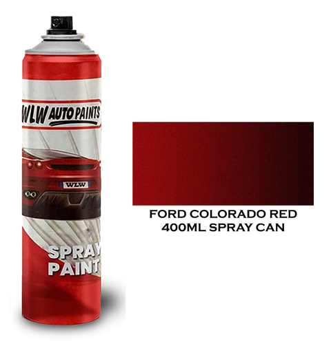 AEROSOL SPRAY PAINT FOR FORD FIESTA COLORADO RED CHIP REPAIR CAR PAINT ...