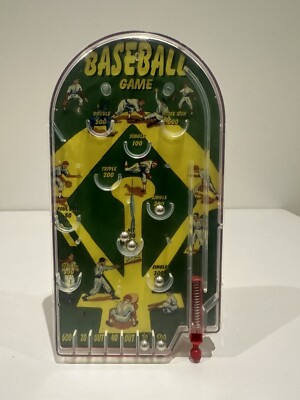 SCHYLLING 2007 Baseball Game Handheld Tabletop Pinball Game | eBay UK