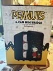 PEANUTS Snoopy Puffer Jacket Collectible Classic 4L Mini Fridge 6 Can ...