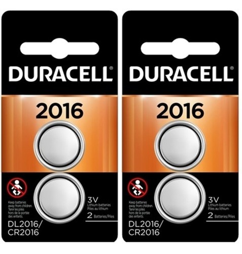 Duracell CR 2016 ECR2016 CR2016 DL 2016 3V Lithium Battery Made in ...