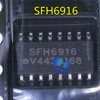 5PCS SFH6916 ORIGINAL NEW Optocoupler DC-IN 4-CH Transistor DC-OUT 16 ...