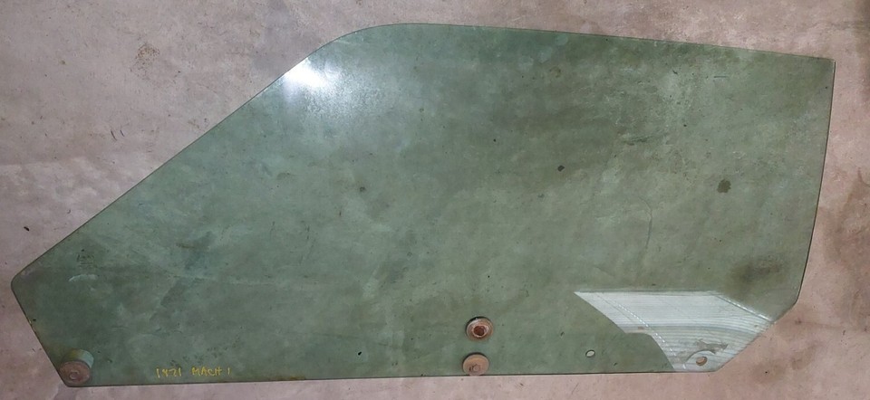 1971-1973 Ford Mustang Mach 1 Sun-X Tinted LH Driver Window Glass | eBay