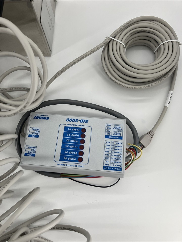 KNIGHT OP-504 DISPENSER 4/5 CHEMICAL PUMP ON PREMISE Laundry Plus ...