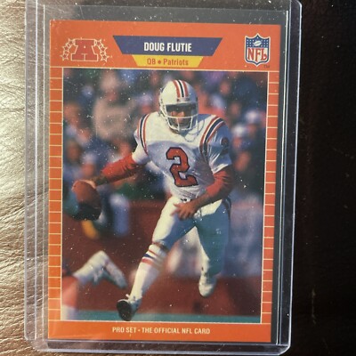 NFL Card: #249 Doug Flutie 1989 New England Patriots Pro Set | eBay