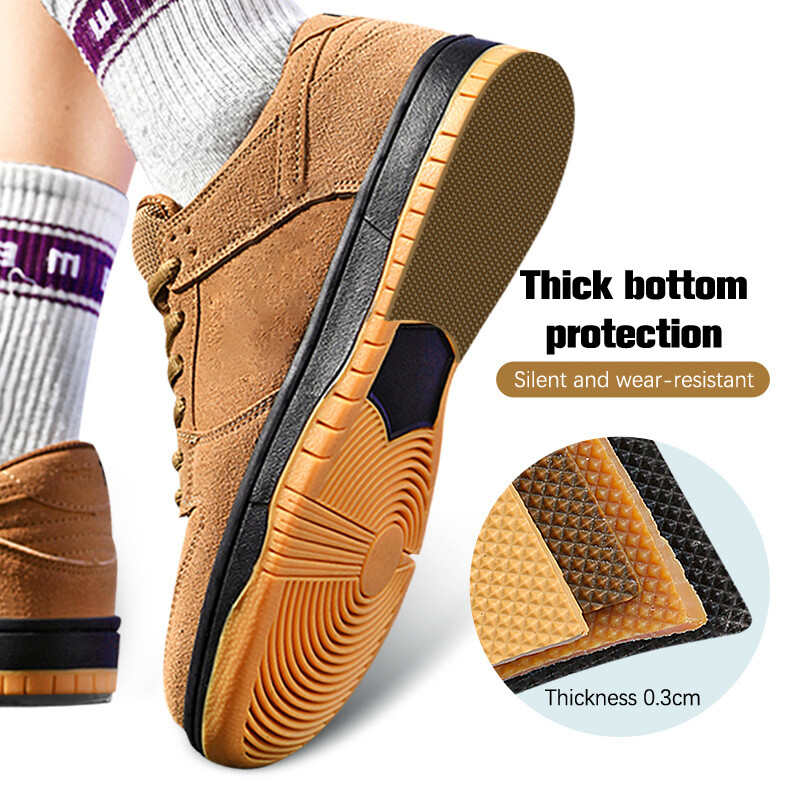 1Pair Anti-slip Rubber Shoe Bottom Patch Pads Sticker Self-Adhesive ...