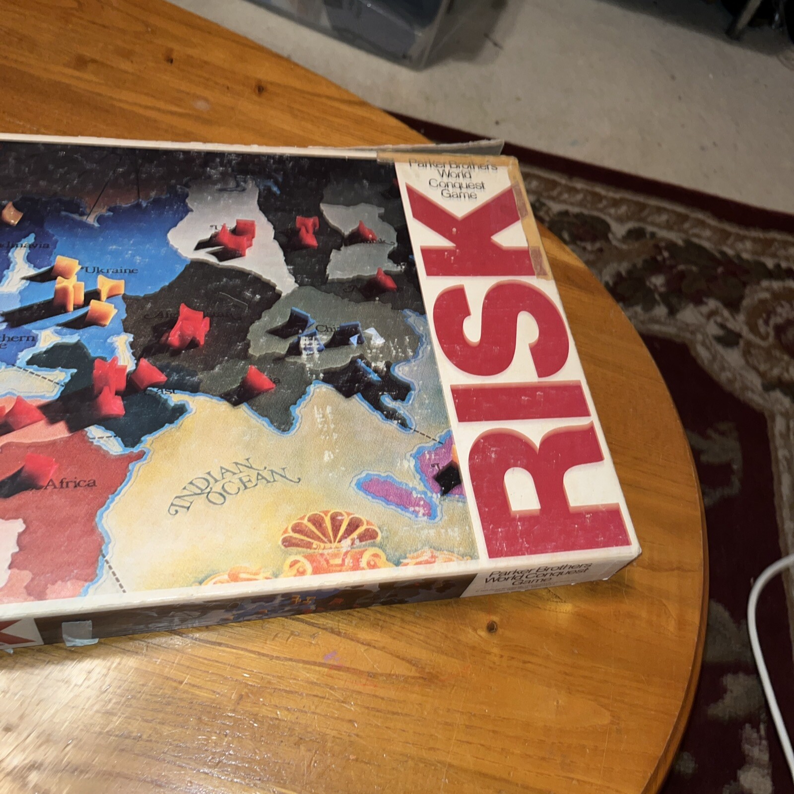Vintage RISK Board Game 1975 Parker Brothers World Conquest Complete | eBay