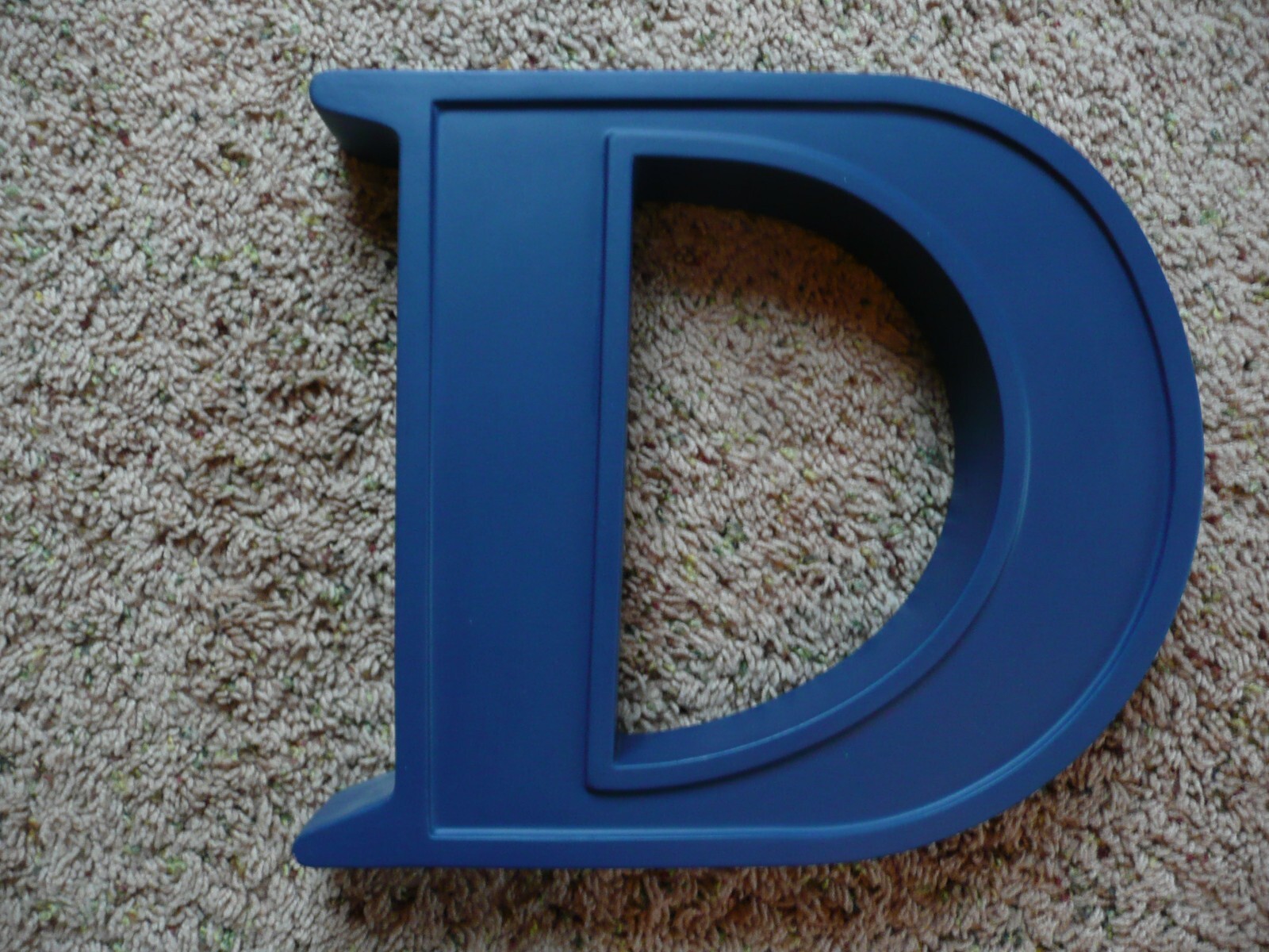 Bombay Large Blue Letter "D" Wall Decor 11 1/2" x 10" x 1 1/2" | eBay