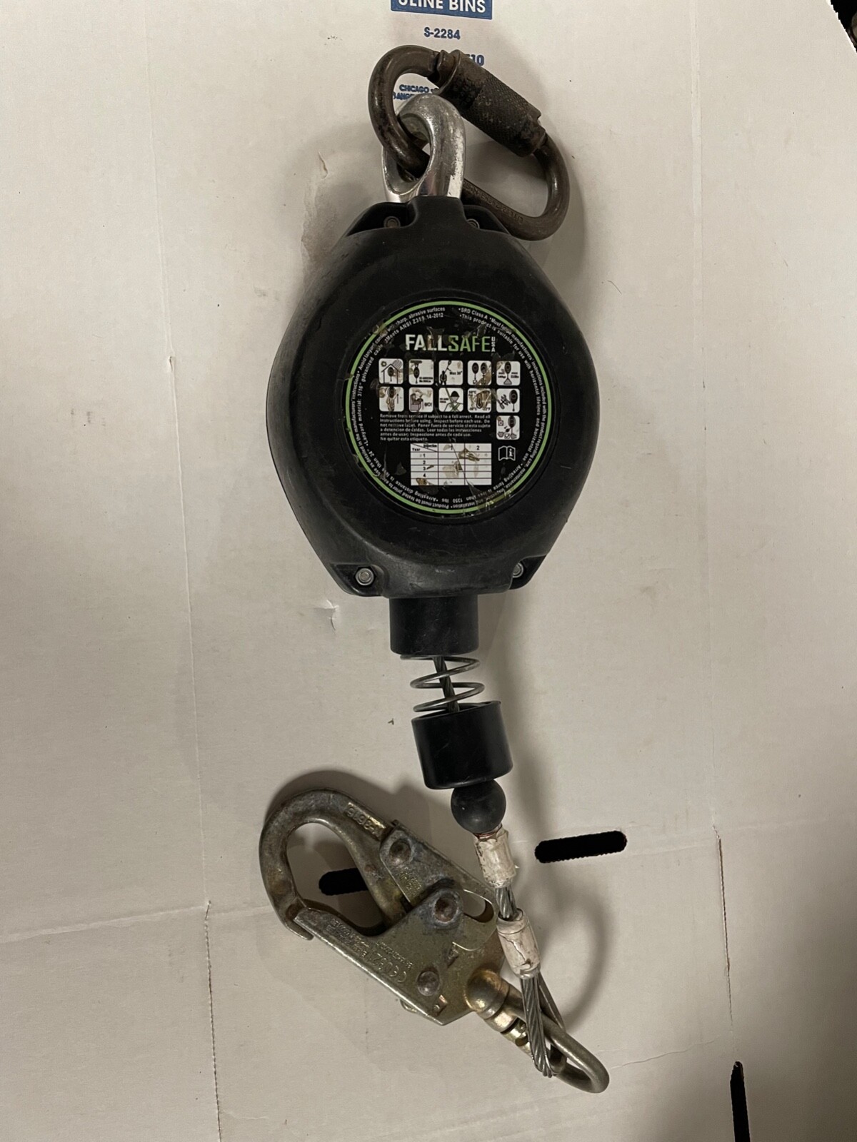 Safe Waze Fall Safe Swivel Retractable Fall Arrester FS-FSP1211-G 11 Feet | eBay