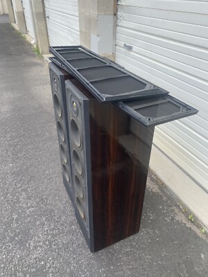 Polk Audio LS90 Rosewood Floor-standing Tower Speakers Pair Beautiful ...