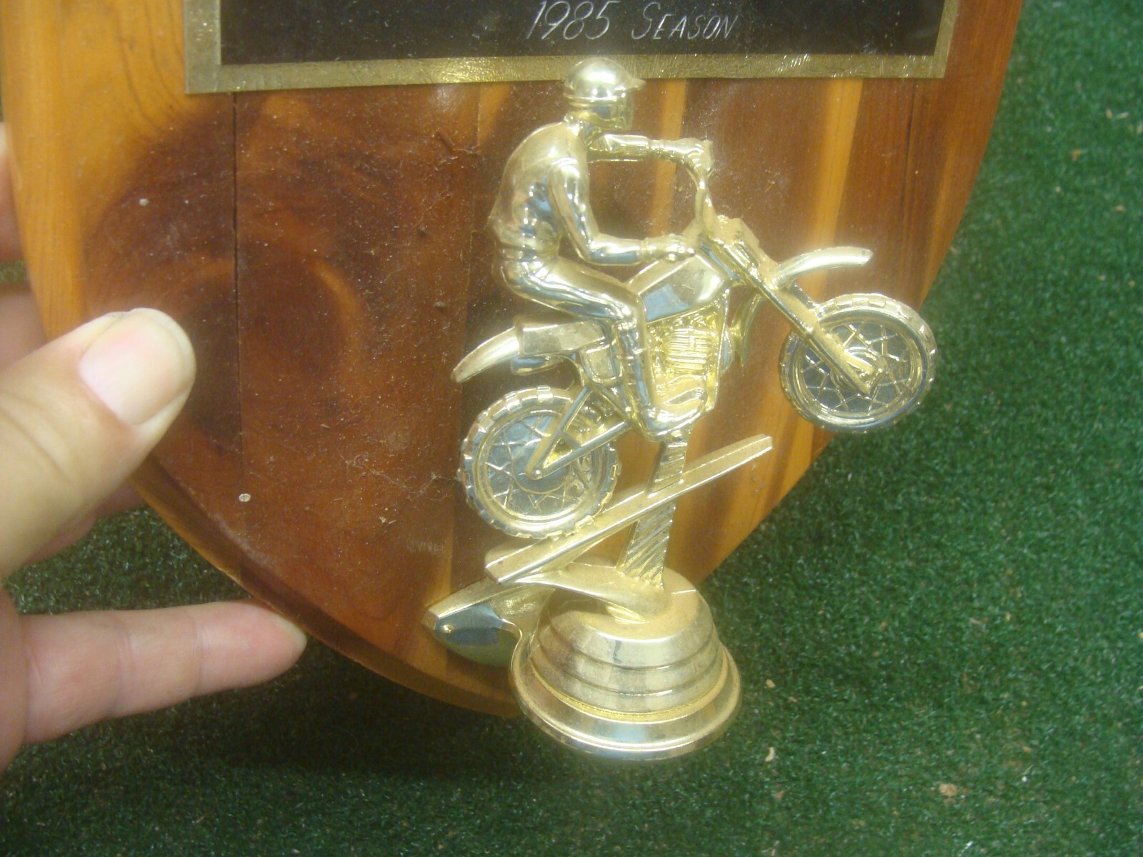 Vintage motorcycle trophy - SEE ALL PICS | eBay