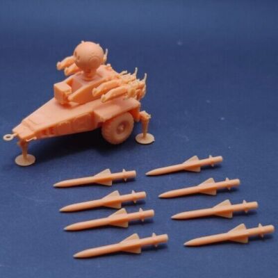 1/72 /144 resin British Rapier Air Defense Missile 3D Printed Model Kit ...