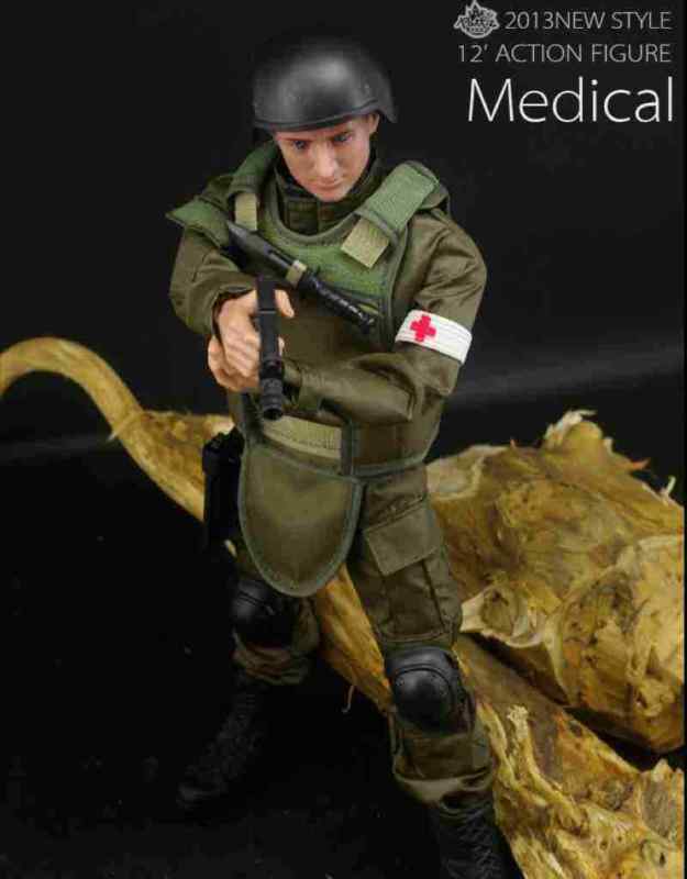 1/6 Soldier Action Figures Military Doll w/Army Uniform Model Toy SWAT ...
