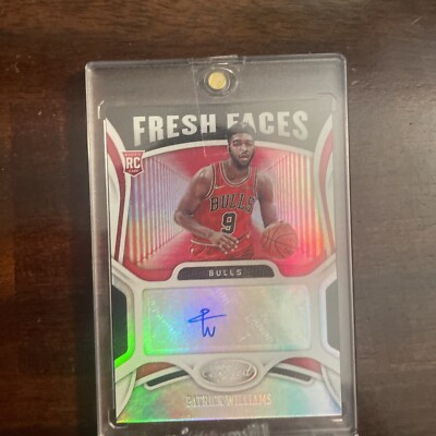 2020-21 Panini Certified - Fresh Faces Signatures #FS-PWI Patrick ...