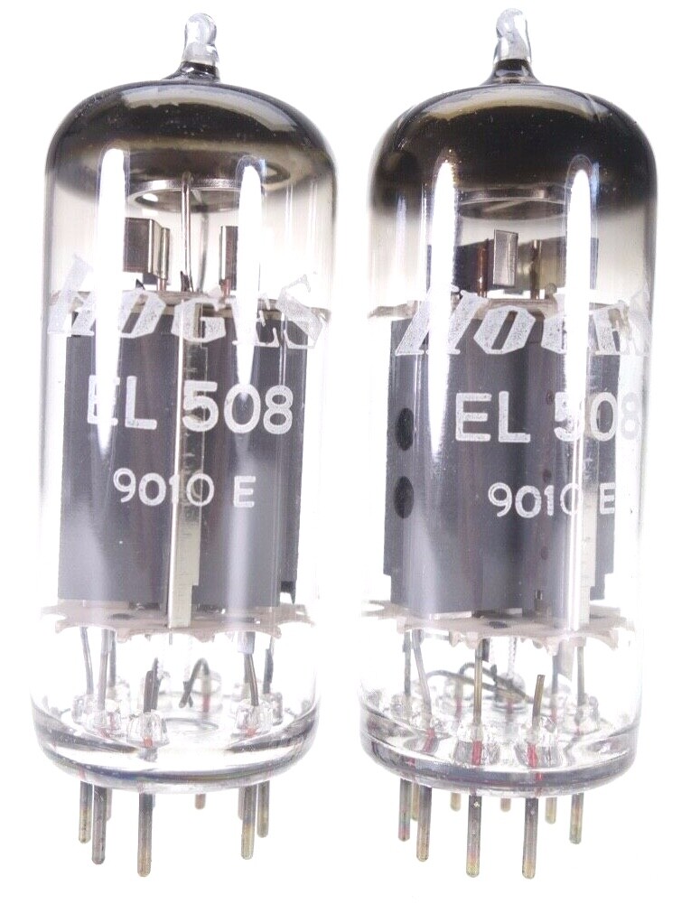 2x EL508 Hoges Röhre Tube Valvola NOS NIB NEW | eBay