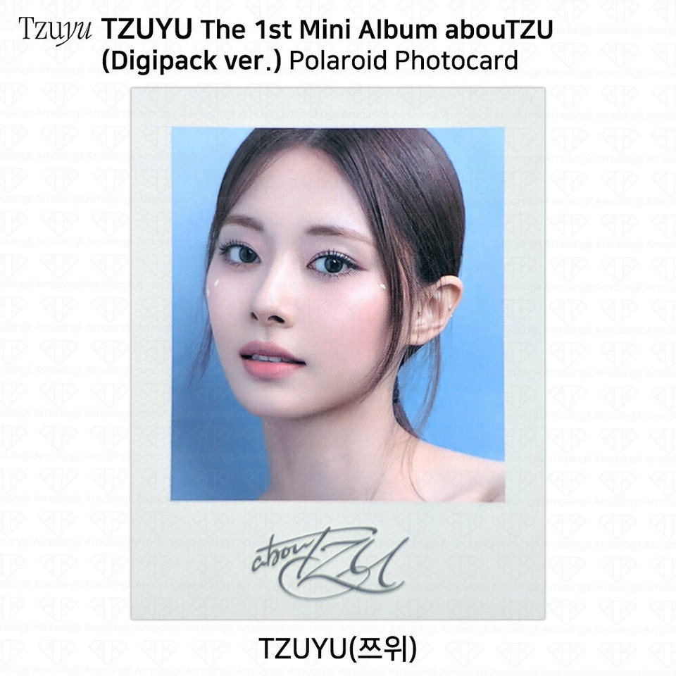 TWICE Tzuyu 1st Mini Album abouTZU Official Photocard Poster Film ...