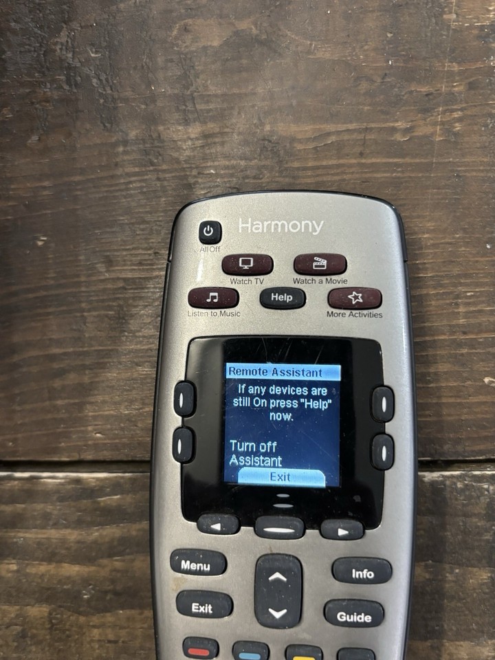 Logitech Harmony 650 Infrared All-in-One Universal Remote Control ...