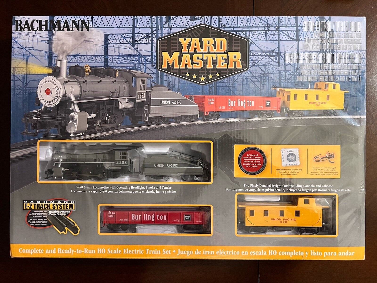 Bachmann HO Yard Master Train Set 00761 NIB Bachman H-O NEW 22899007618 ...